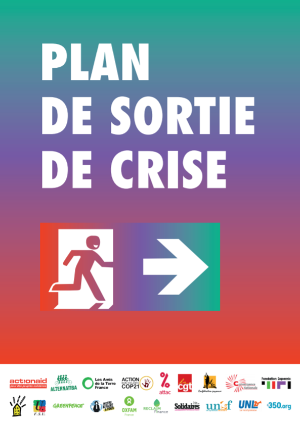 Plan de sortie de crise | Les Amis de la Terre