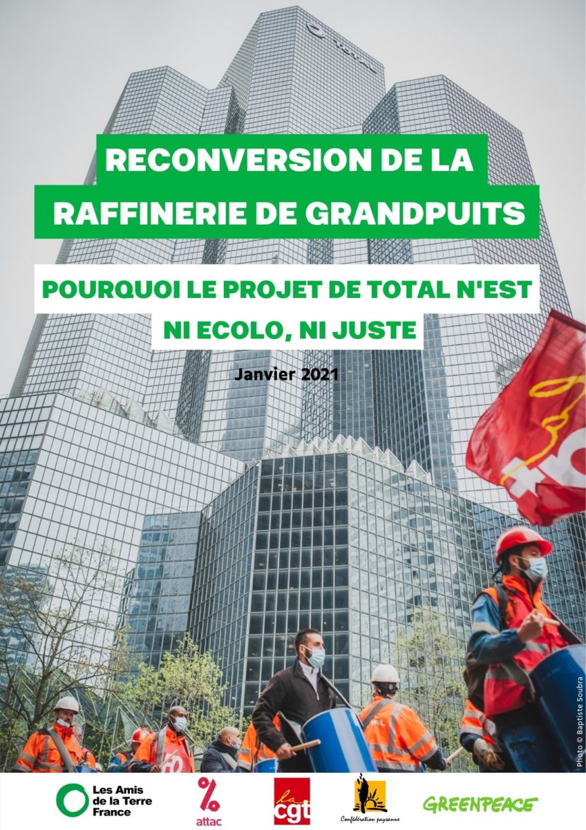 Décryptage du plan de reconversion de la raffinerie de Grandpuits | Les Amis de la Terre