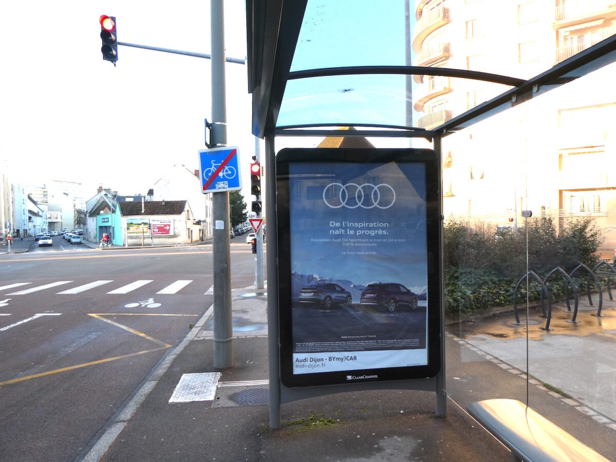 Dijon Métropole : alerte sur la publicité dans les arrêts de bus ...