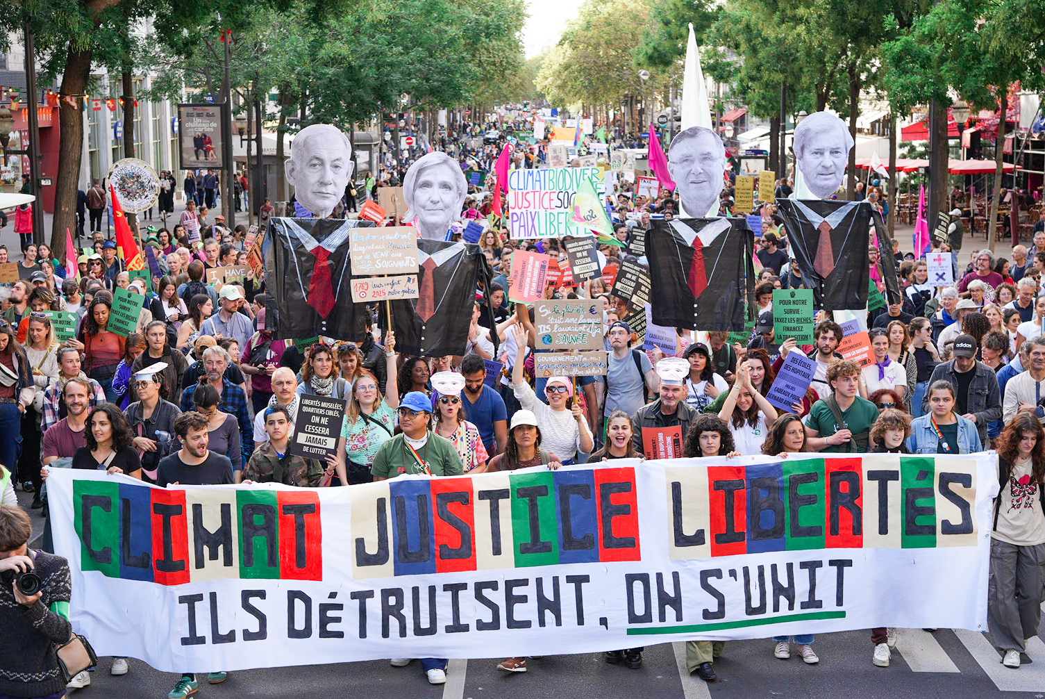 Climat, Justice, Libertés! Marches des Résistances, à Paris et partout ...
