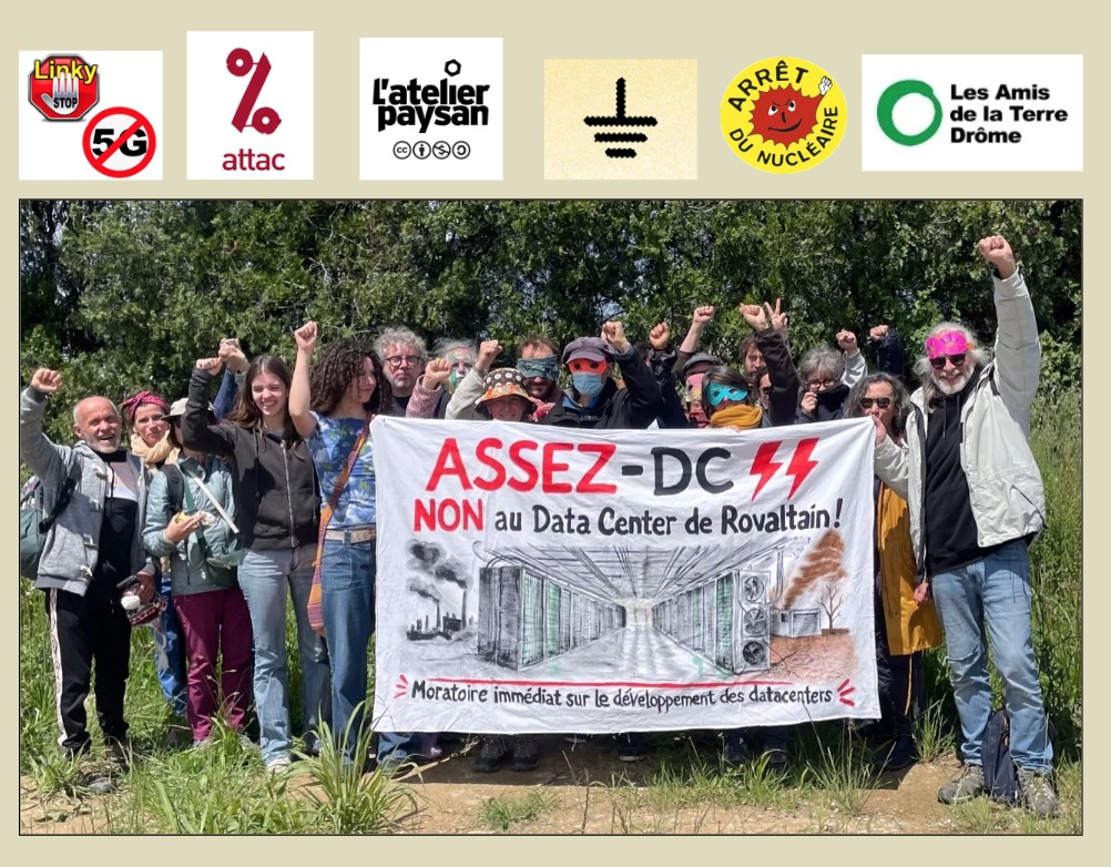 Non au Data Center de Rovaltain – Communiqué de presse | Les Amis de la ...